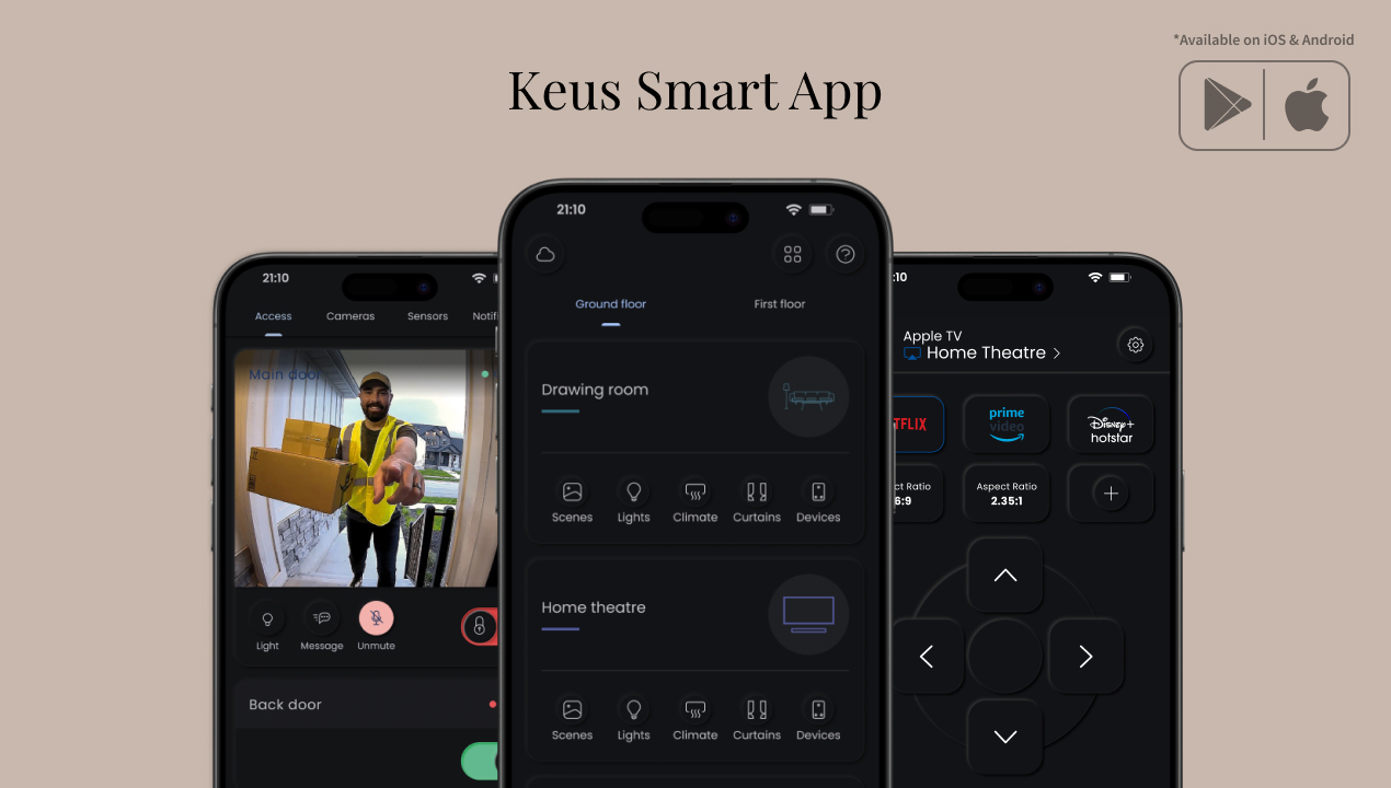 Keus Smart App - Seamless Home Automation Control